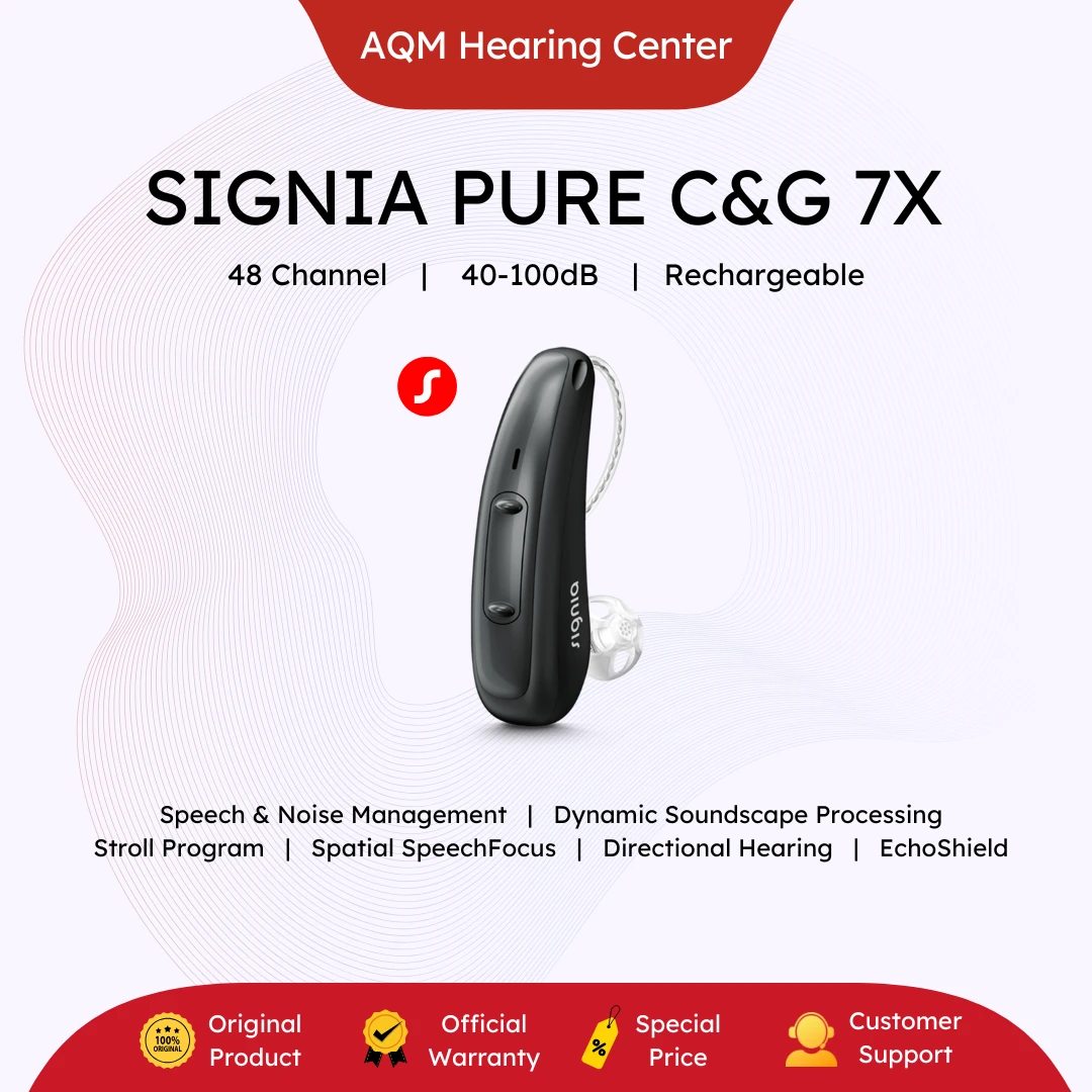 Jual Alat Bantu Dengar Signia Pure Charge Go 1X - Bergaransi Resmi